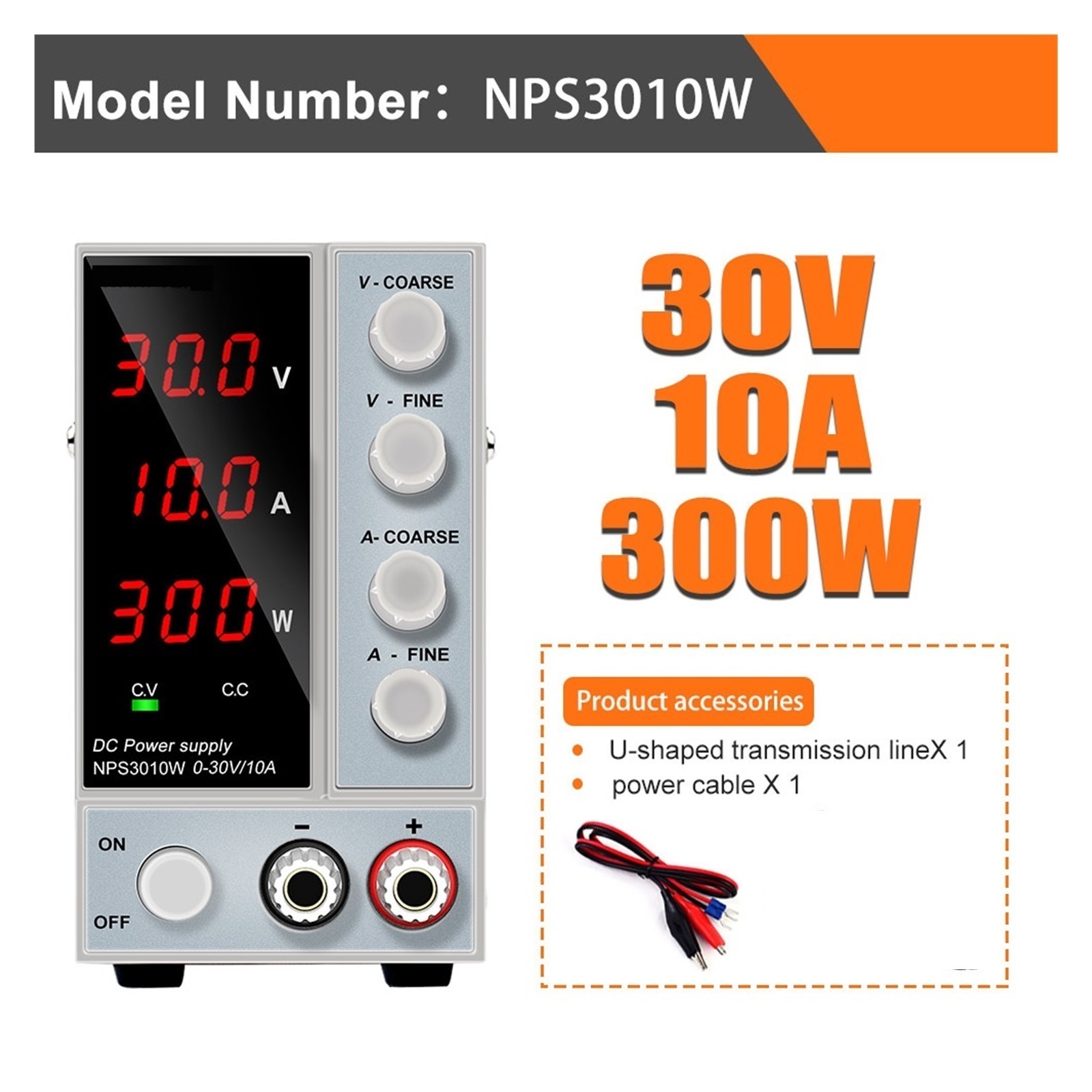 Adjustable DC Power Supply Voltage Regulator Laboratory Stabilizer ...