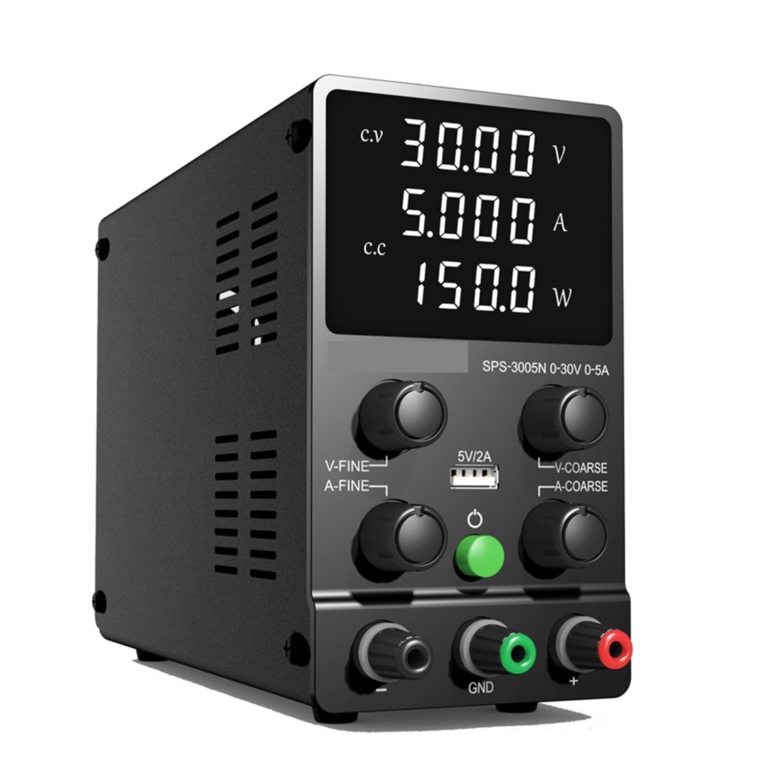 Adjustable DC Regulated Laboratory Power Supply, Bench Power Supply ...