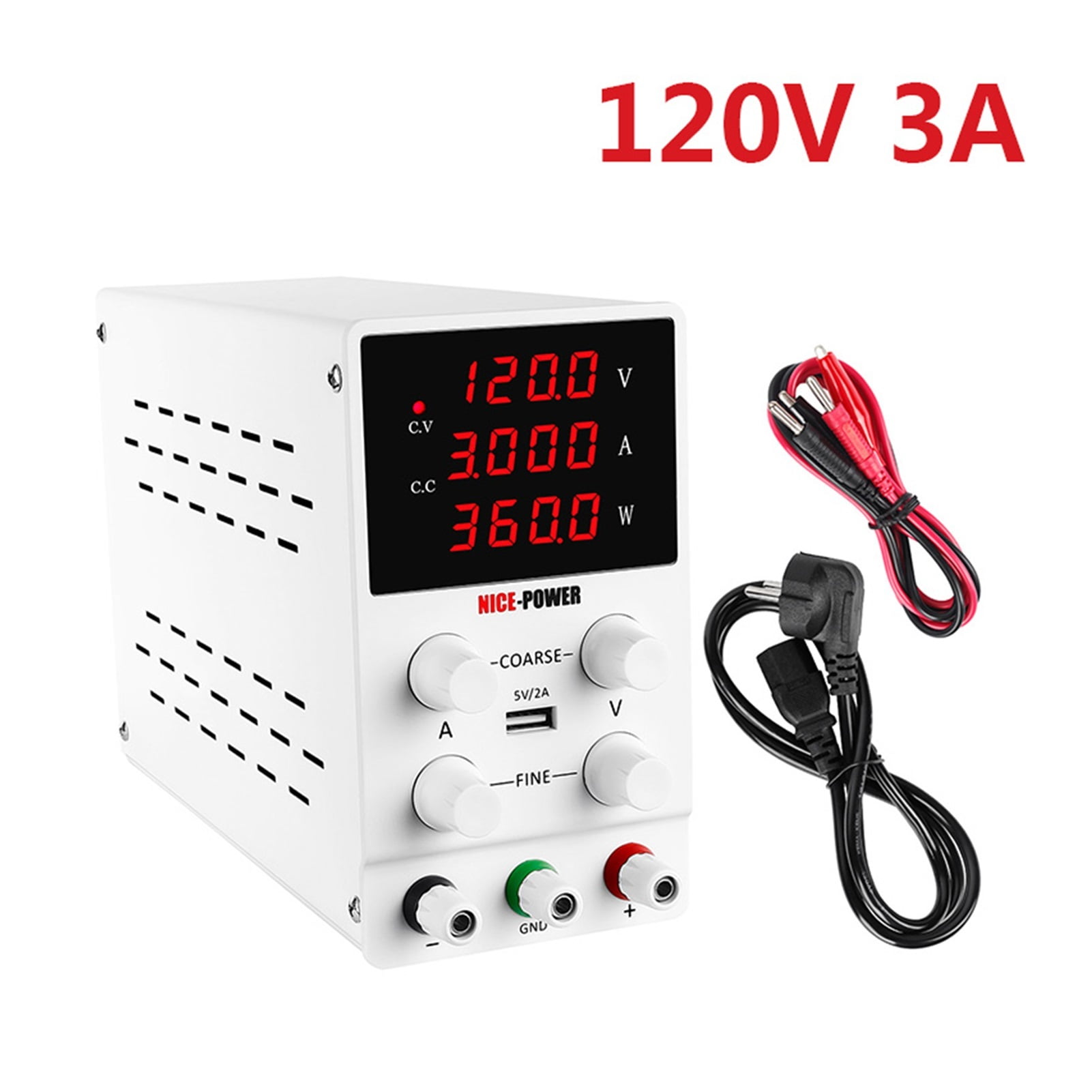 Adjustable DC Switching Lab Power Supply Laboratory Voltage Regulator ...