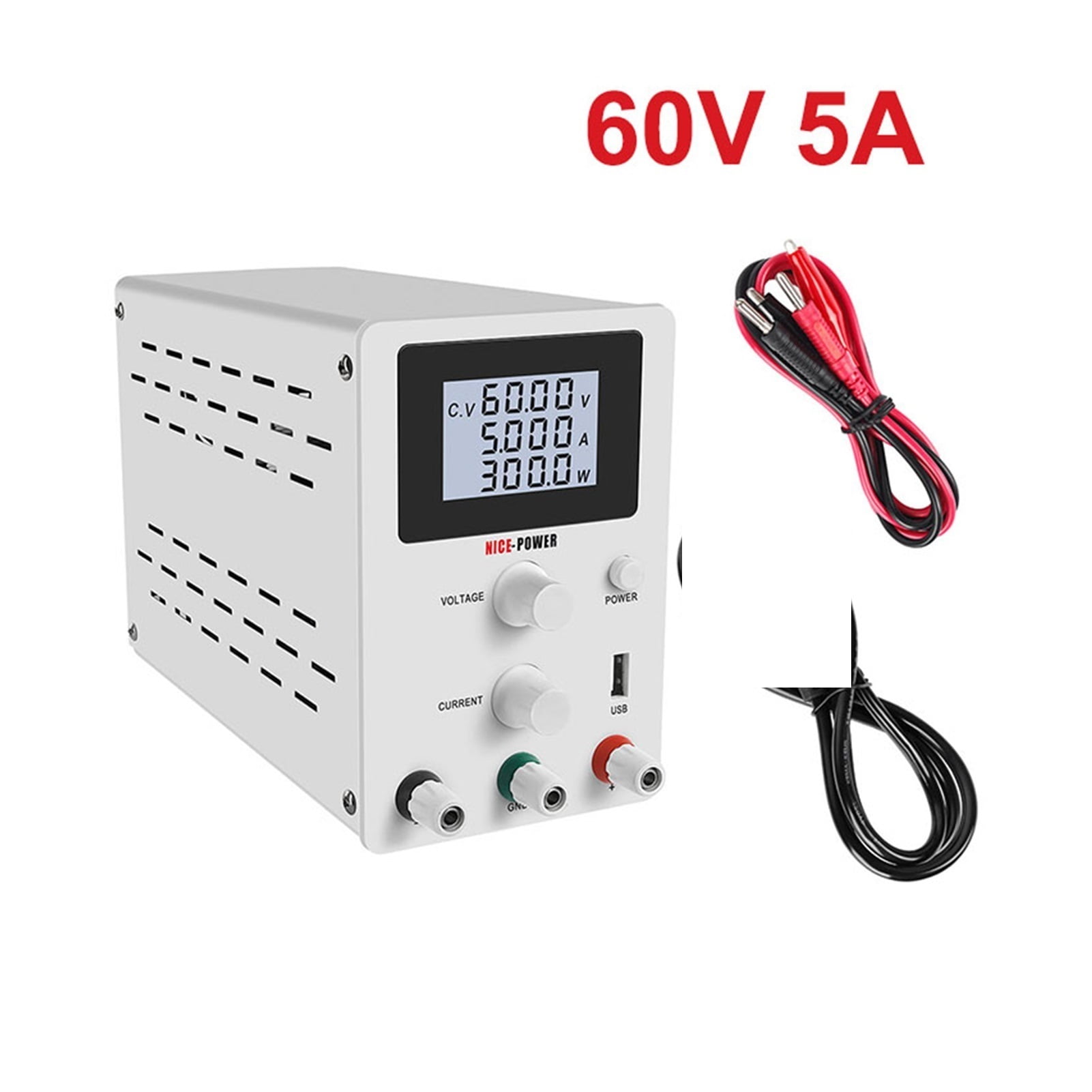 Adjustable DC Switching Lab Power Supply Laboratory Voltage Regulator Variable Power Supplies ...
