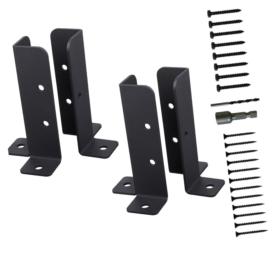Adjustable Deck Post Anchors Base Brackets Sturdy Reinforcement ...