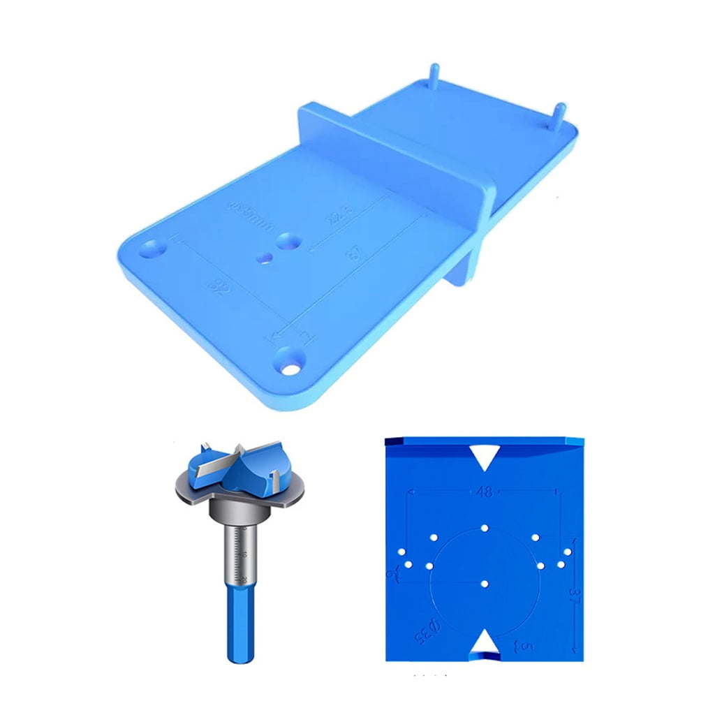 Adjustable Depth Door Hinge Drilling Positionin Jigs Hole Template ...