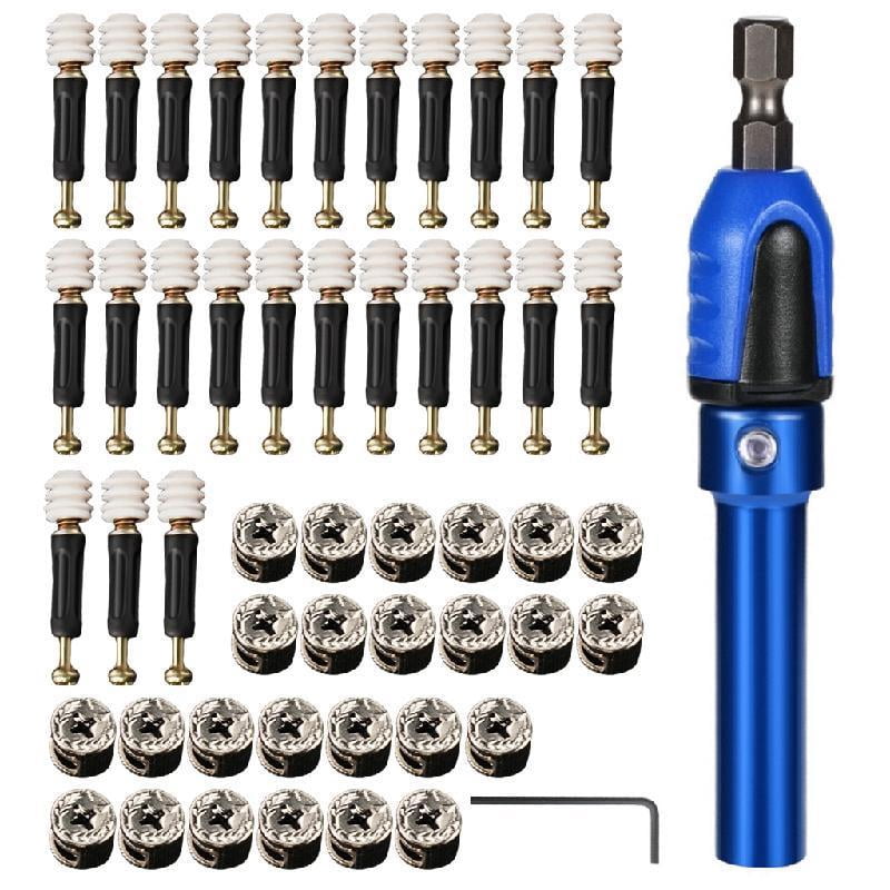 Adjustable Depth Magnetic Screw Socket Sleeve with Screws Set 3 in 1 ...