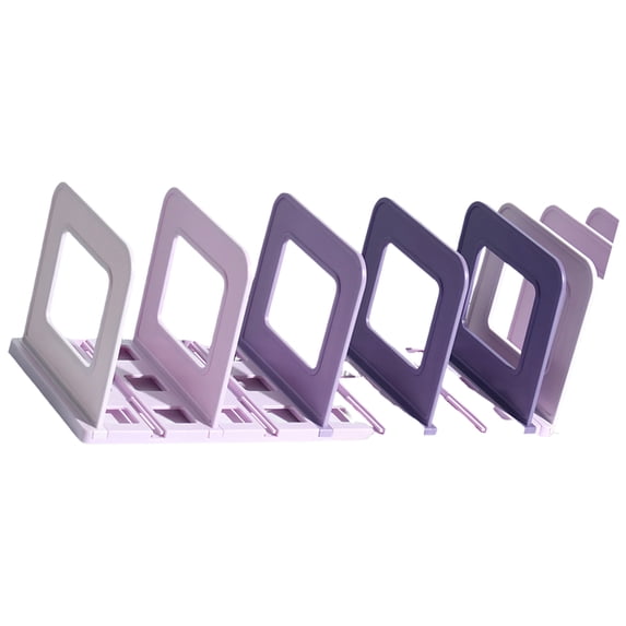 Adjustable Designs Book Stand Plastic Books Display Stands Bookends ...