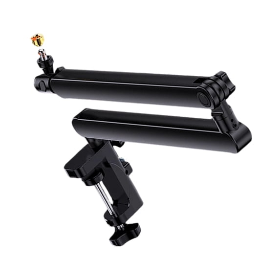Adjustable Desktop Microphone Boom Arm Mount Heavy Duty Clamp 3Section ...