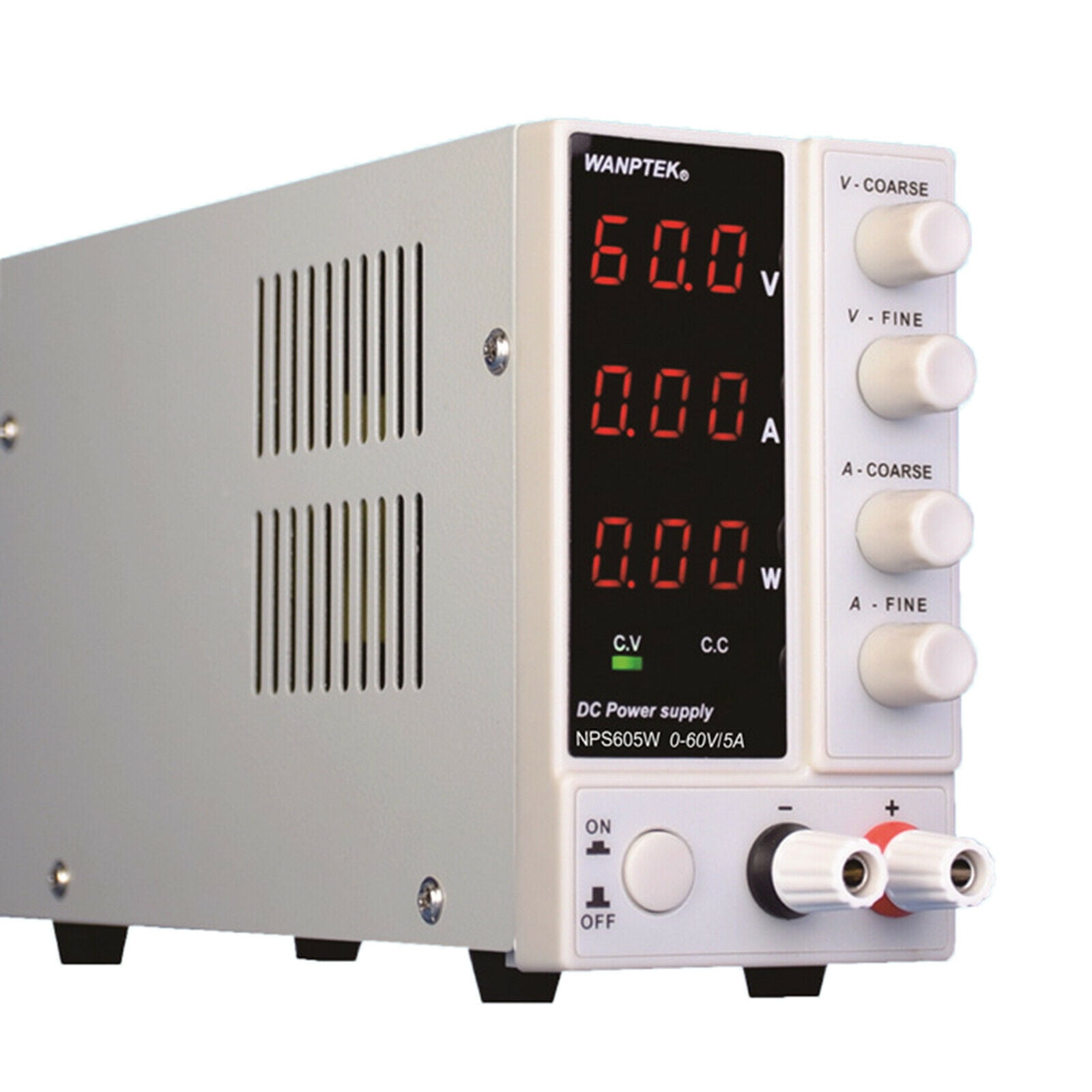Adjustable Digital DC Power Supply Variable Bench Lab 0- 60V 0- 5A ...