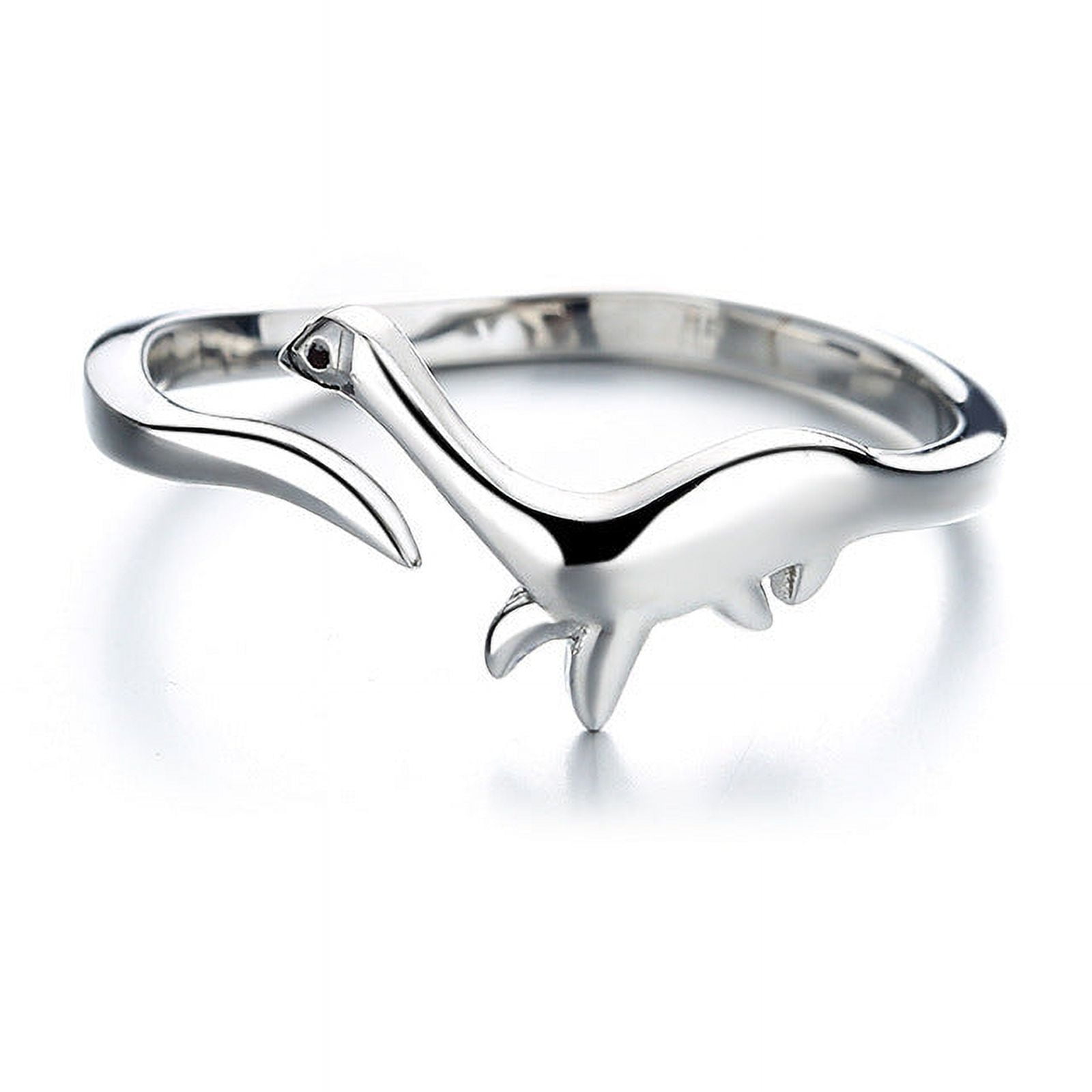 Adjustable Dinosaur Ring - Cute Alloy Rings, Perfect Gift for Women ...