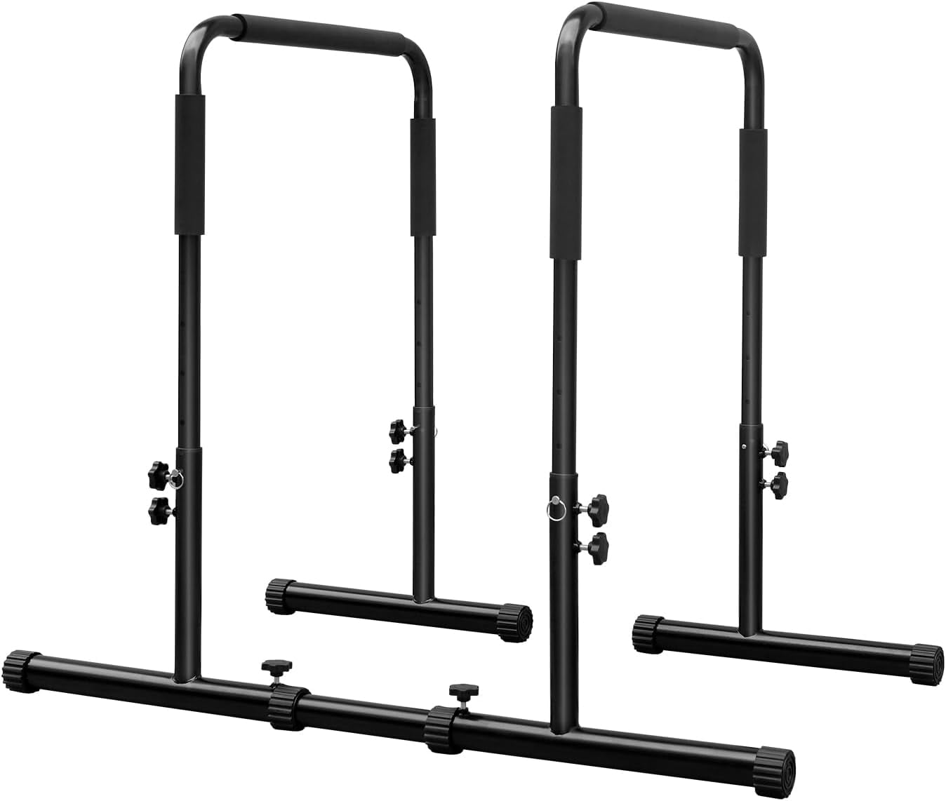 Adjustable Dip Bar Portable Functional Dip Stand Station Exercise Heavy ...
