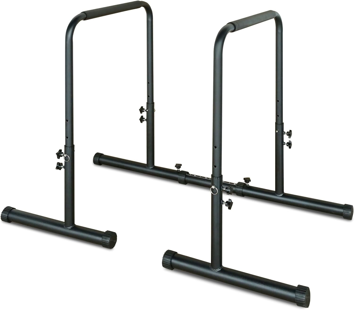 Adjustable Dip Bars for Home, Pull Up Bar Dip Station, Multi-Function ...