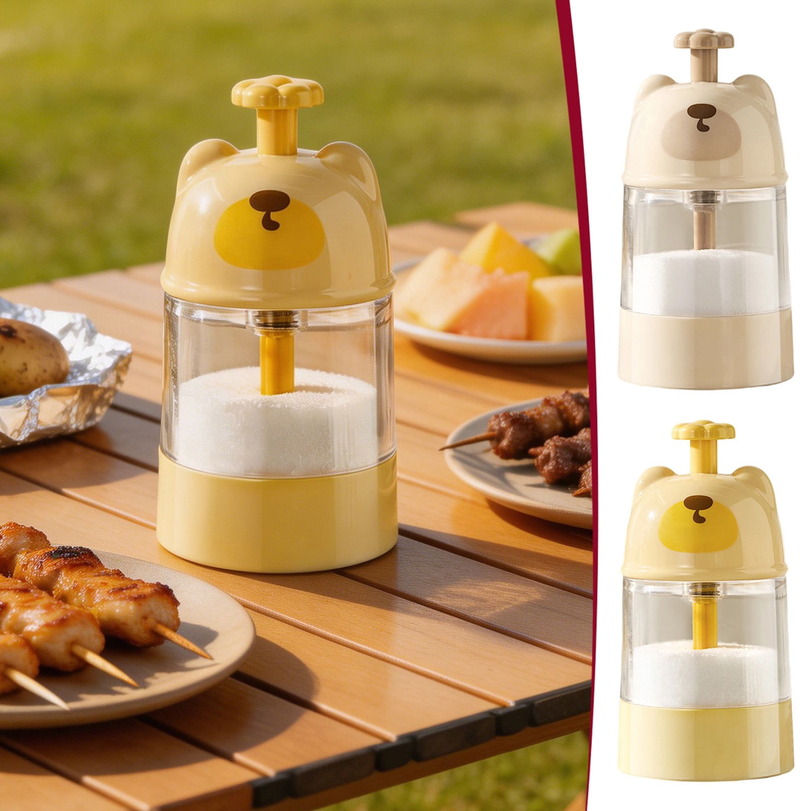 Adjustable Dispensing Spice Shaker Bottle Reusable Plastic Seasoning ...