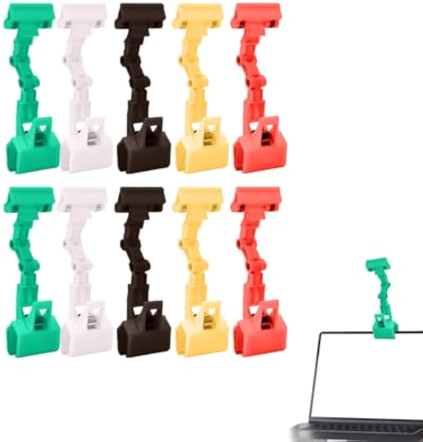 Adjustable Document Holder, 5 Colors Flexible Rotatable Paper Holder ...