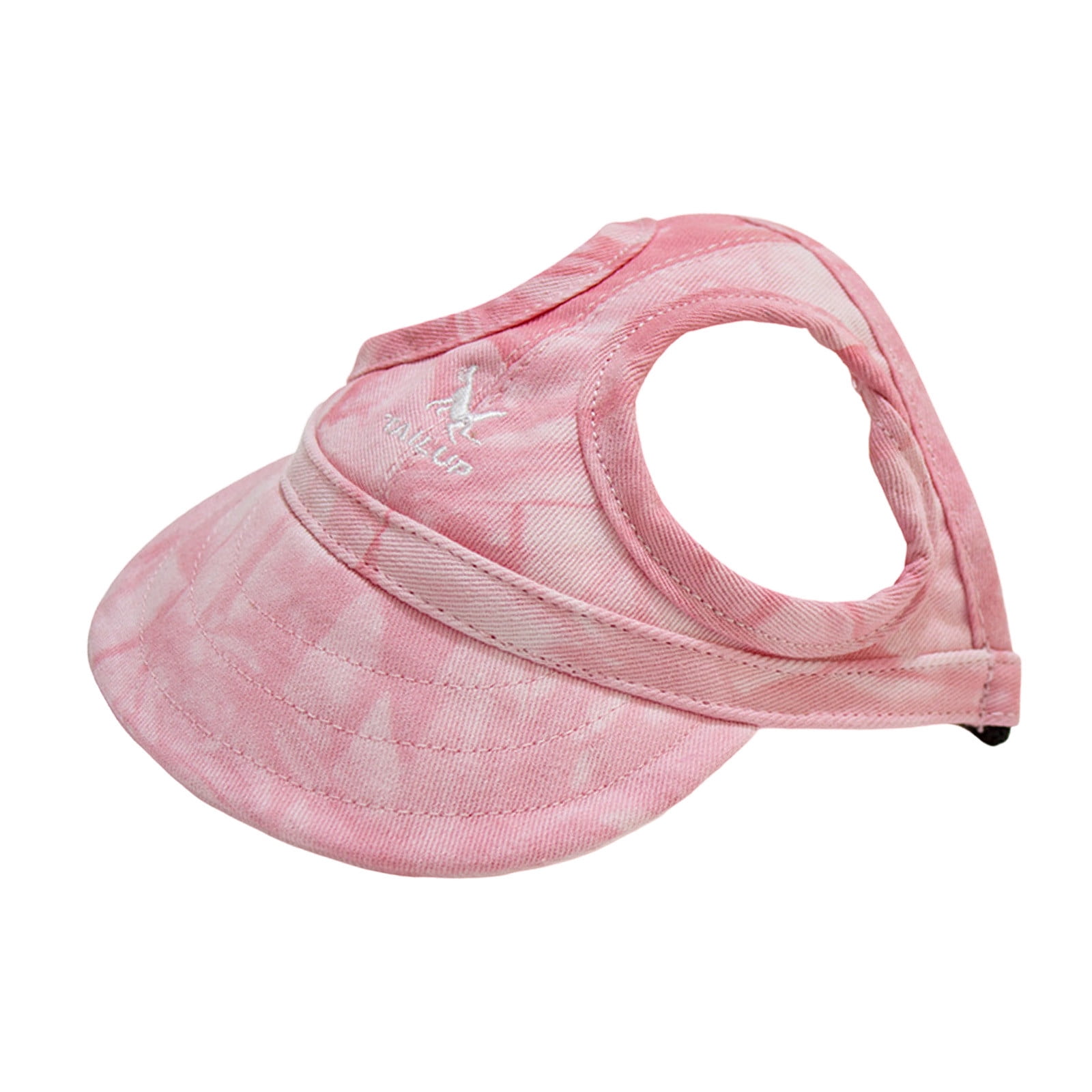 Adjustable Dog Baseball Cap Sun Visor With Ear Holes Comfortable Puppy ...