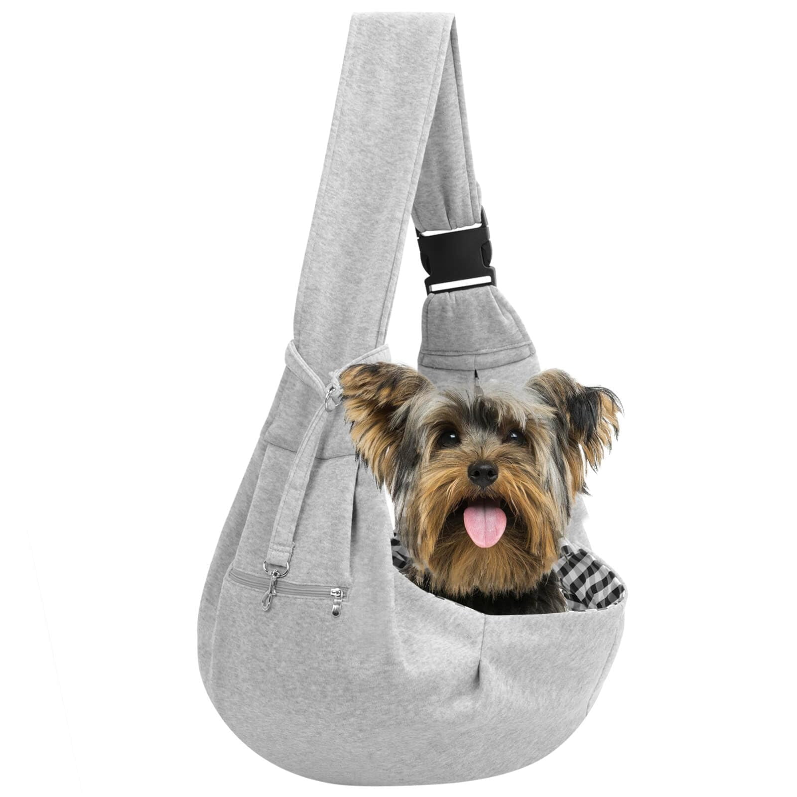 Adjustable Dog Carrier FEV6 Sling - Hand-Free Dog Carriers for Small ...
