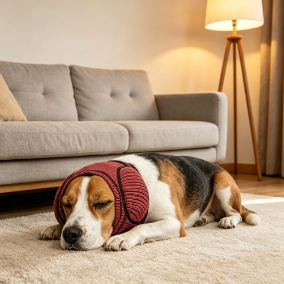 Adjustable Dog Ear Muffs for Noise Reduction, Windproof Fleece-Lined ...