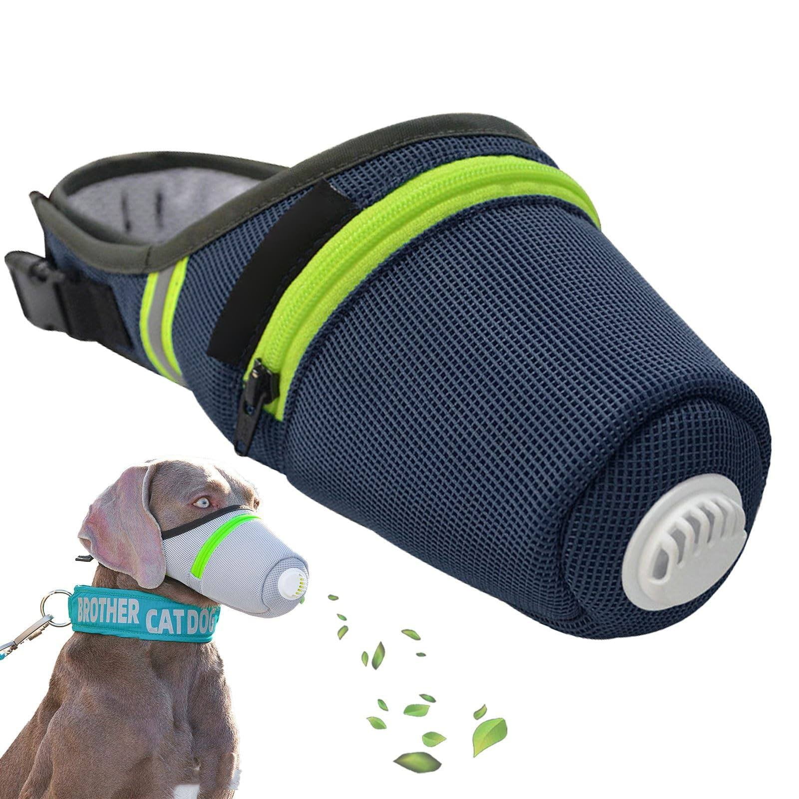 Adjustable Dog Gas Mask, Dog Mouth Mask with Filter, Reusable Dog ...