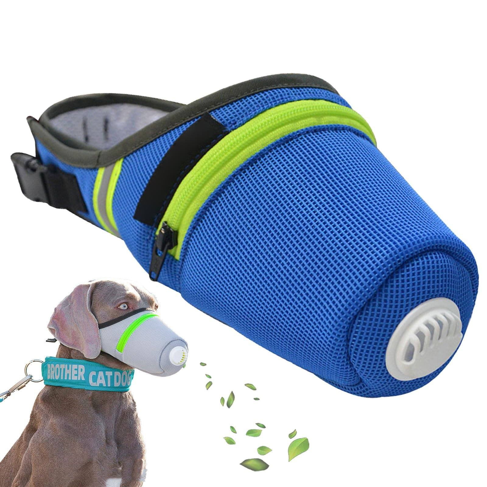 Adjustable Dog Gas Mask, Dog Mouth Mask with Filter, Reusable Dog ...