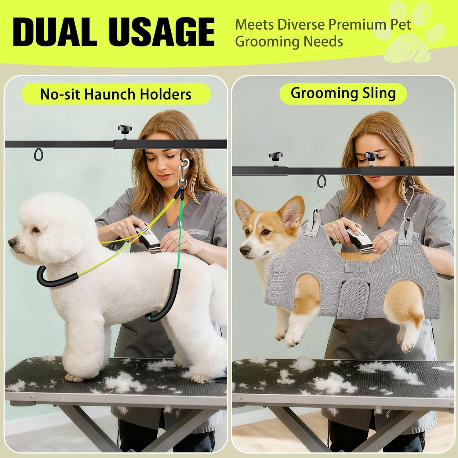 Adjustable Dog Grooming Arm for Table,Dog Grooming Arm with Clamp,32-47 ...