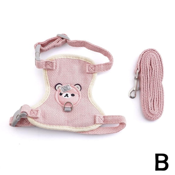 Adjustable Dog Harness Vest with Leash - Reflective, Breathable Carrier ...