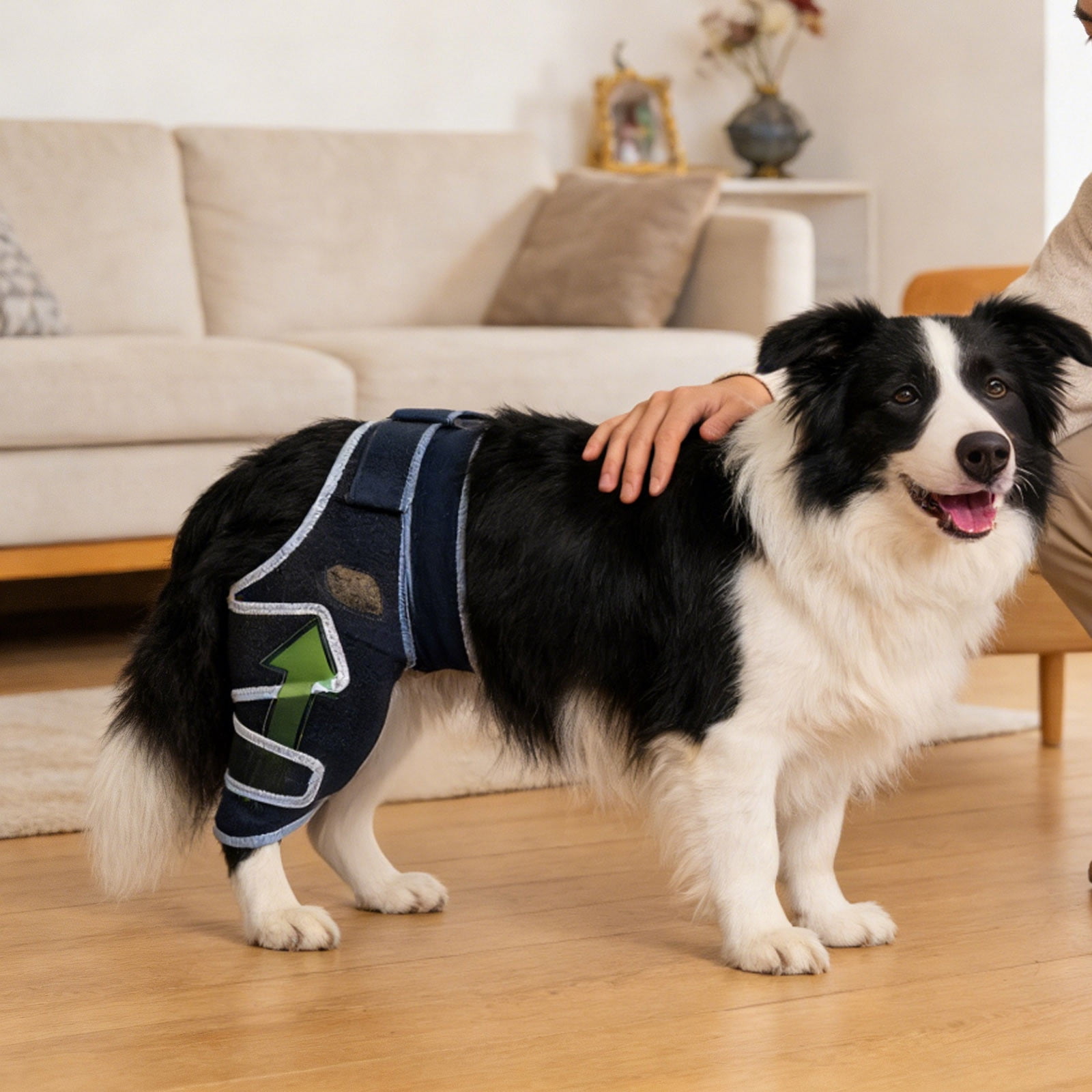 Adjustable Dog Hind Leg Brace for Small to Large Dogs, Knee Support for ...