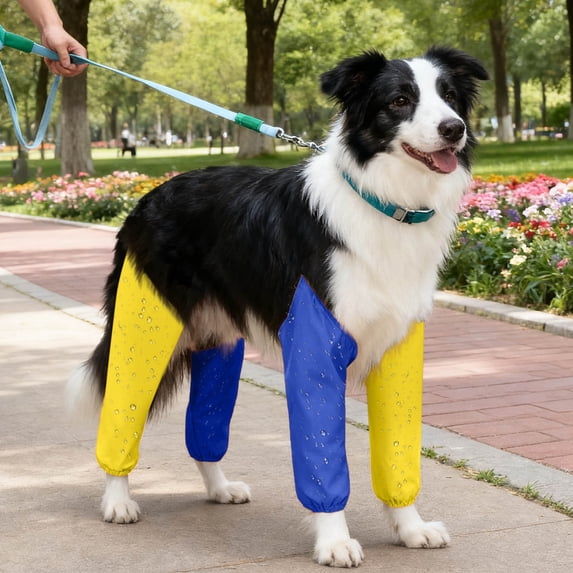 Adjustable Dog Leggings Waterproof Pet Leg Covers with Secure Fit ...