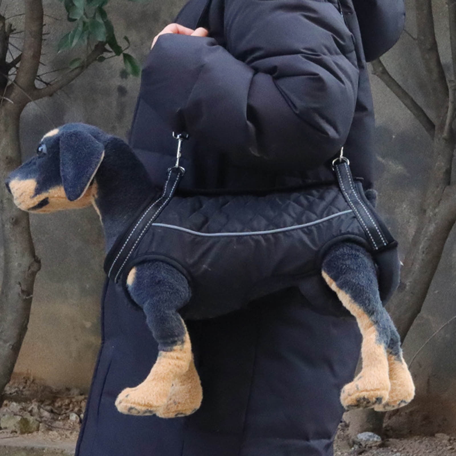 Adjustable Dog Lift Harness Full Body Support Sling with Handle for ...