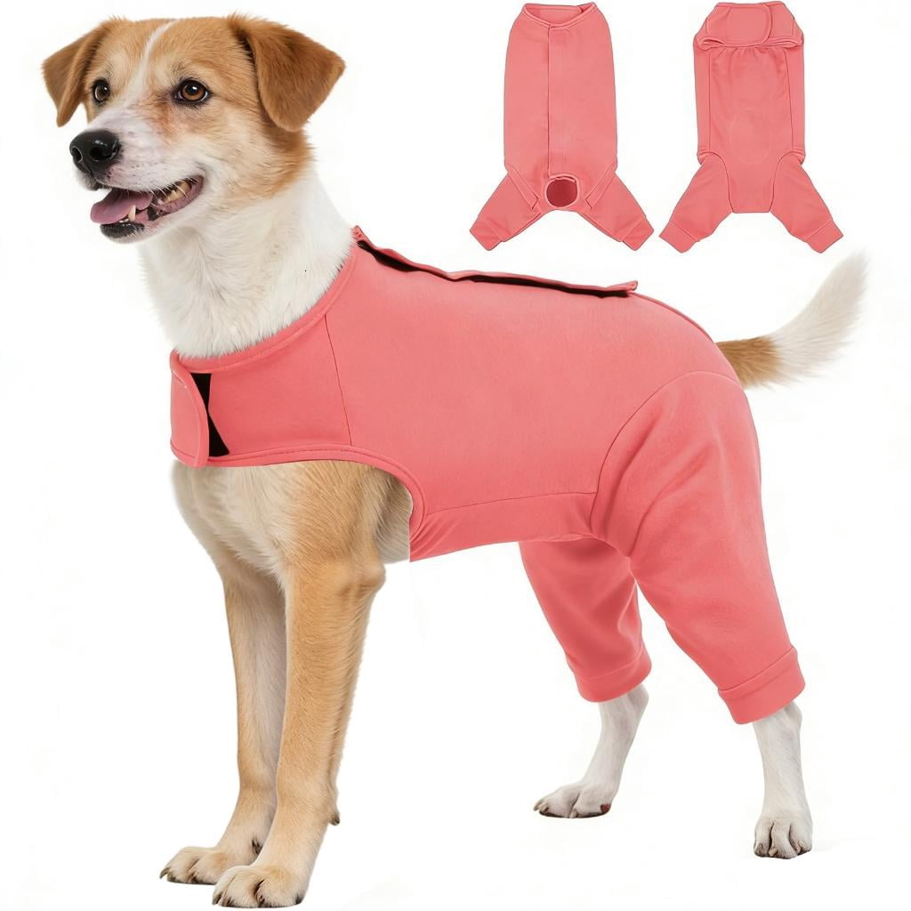 Adjustable Dog Post Surgical Recovery Suit With Sticker Closures ...