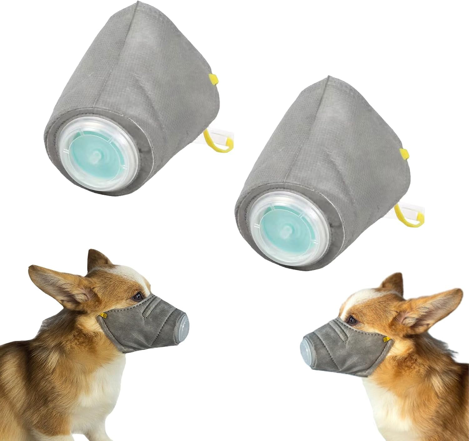 Adjustable Dog Smoke Mask, Dog Fire Mask, Dog Respirator Mask, Reusable ...