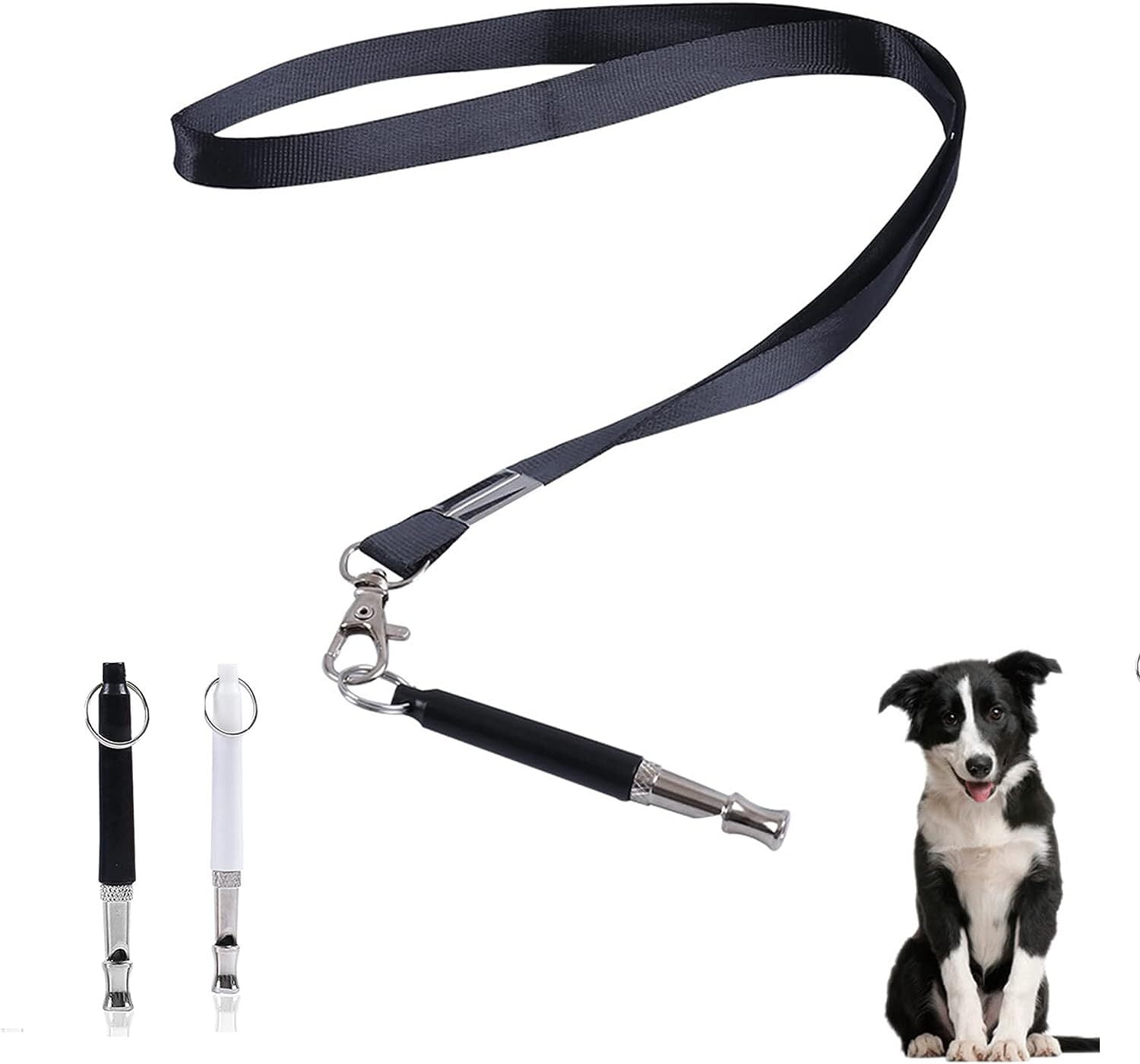 Adjustable Dog Whistle Training Kit-Ultrasonic whistle to Stop Barking ...