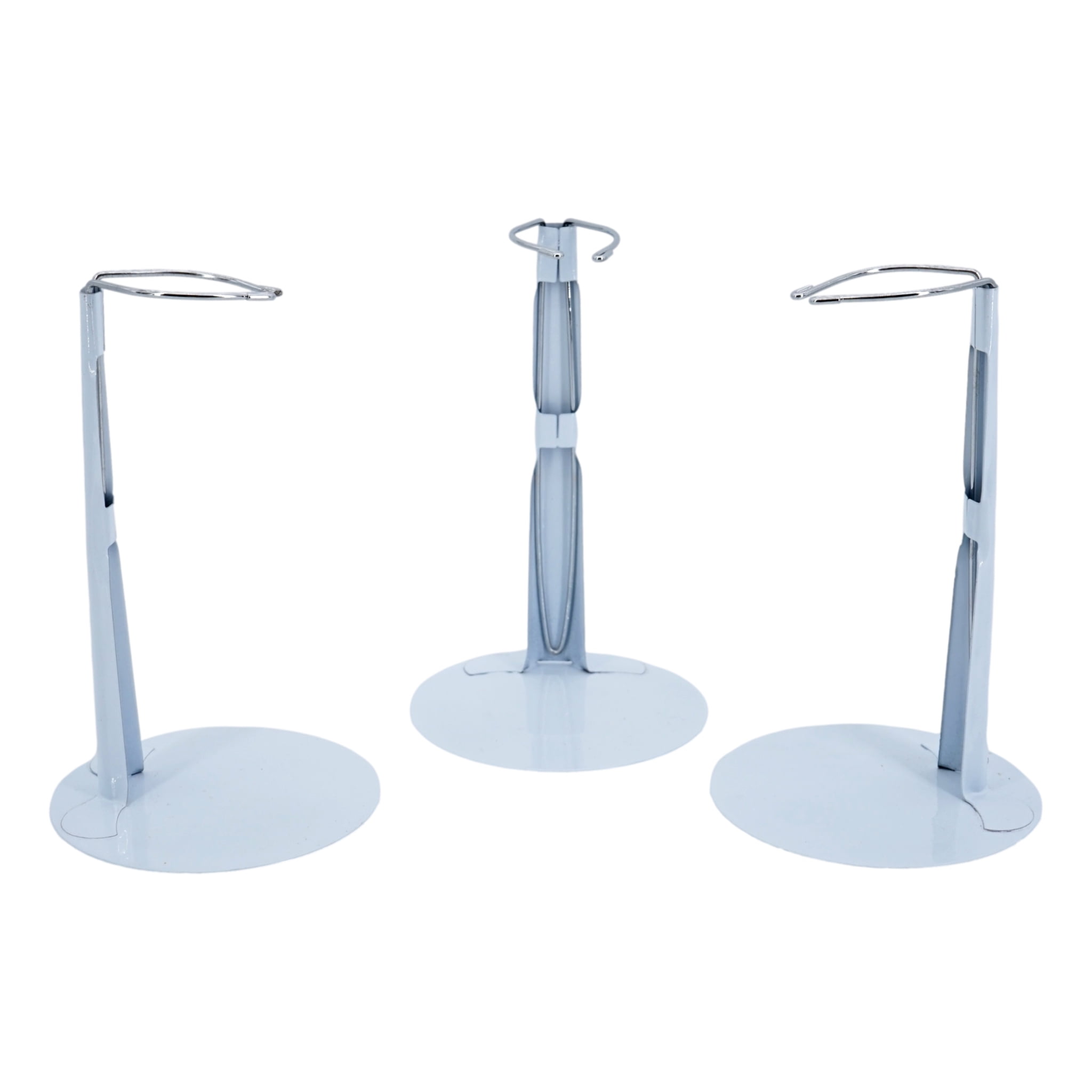Adjustable Doll Stands 3 Pack White Extendable 7 - 12 Inch Action ...