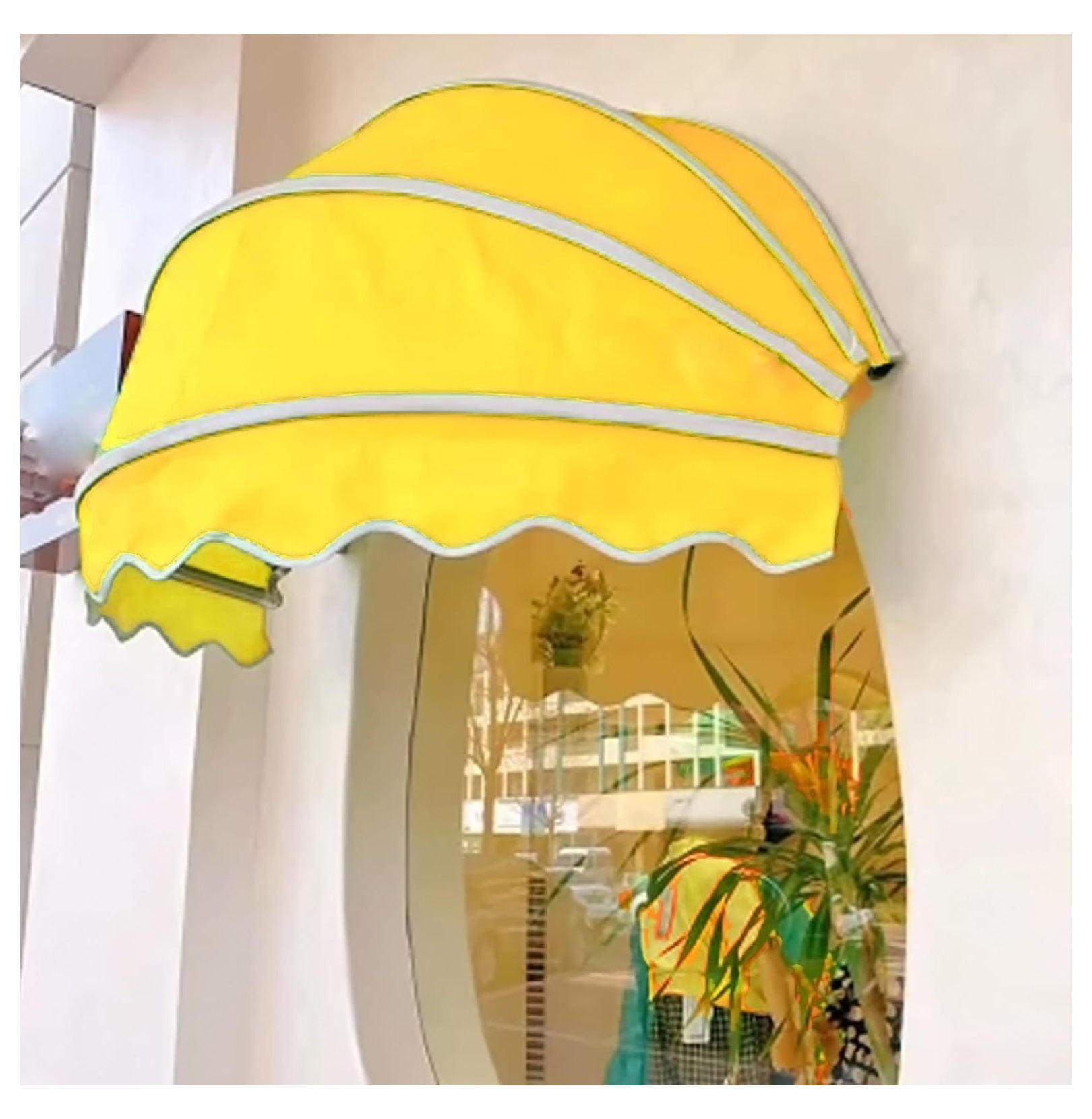 Adjustable Dome Window Awning,Manual Collapsible Hemispherical Door ...