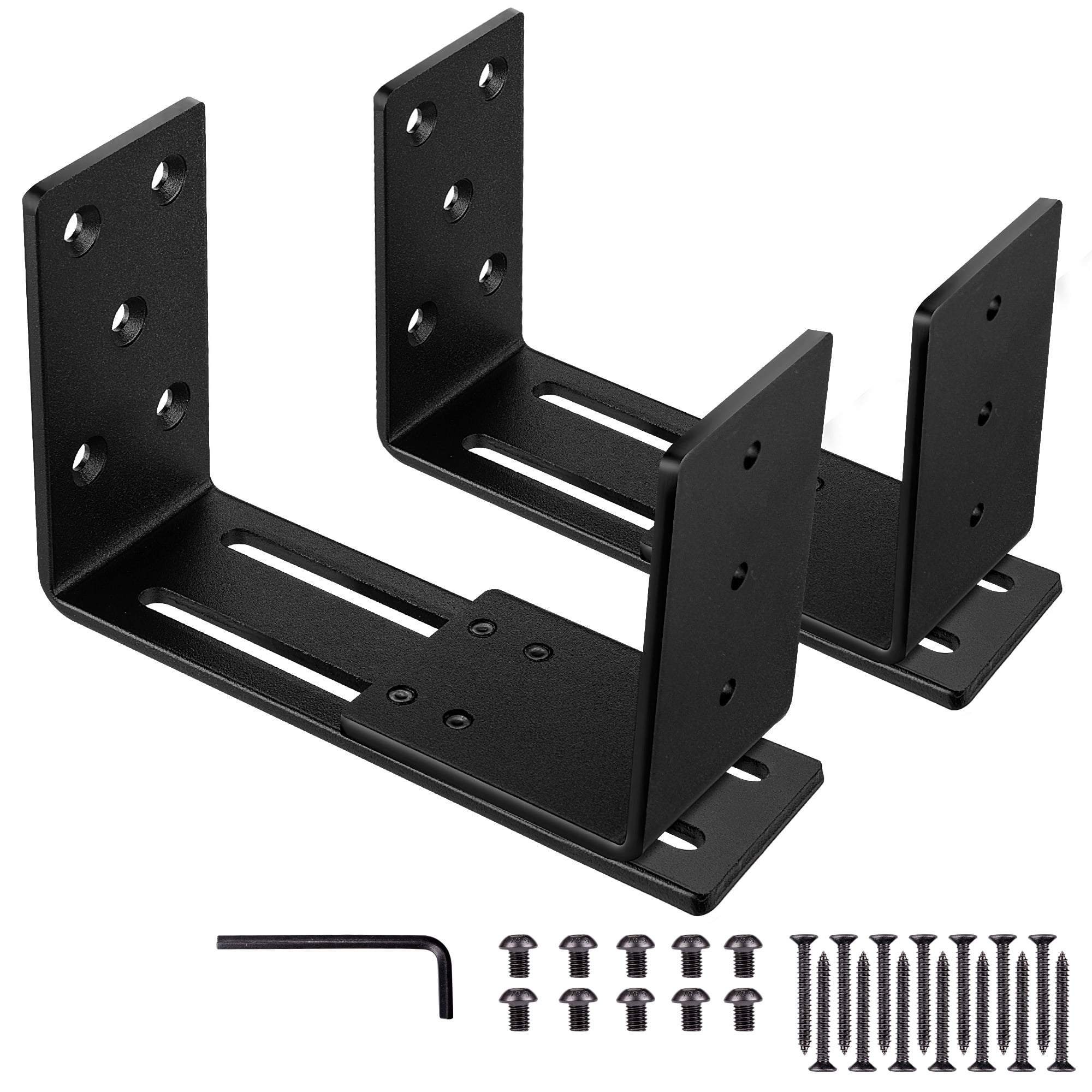 Walmart Adjustable Heavy Duty Door Barricade Brackets - Safety Stopper ...