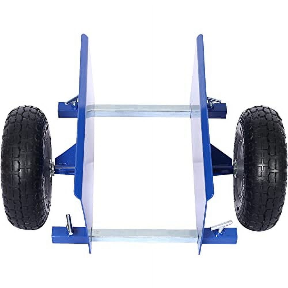 Adjustable Door Heavy Duty Panel Dolly with 10" Pneumatic Wheels ...