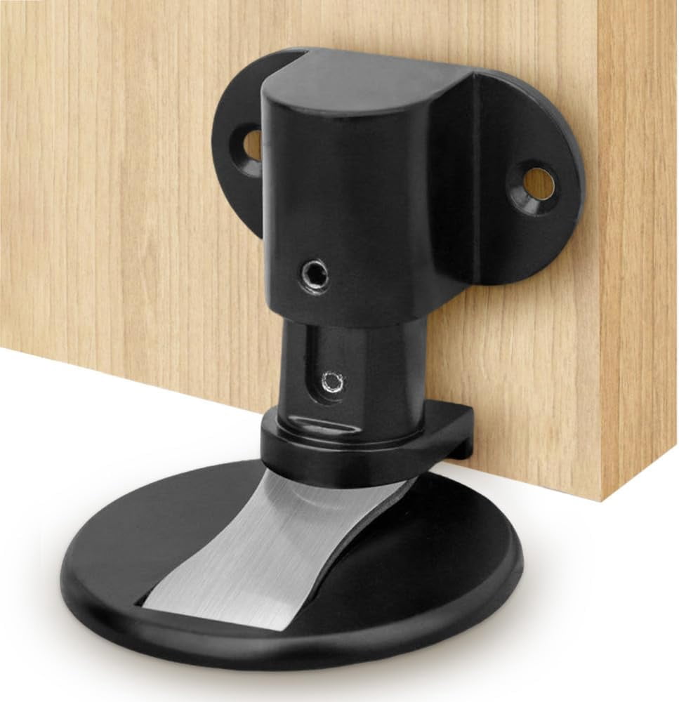 Adjustable Door Stop Punch Magnetic Door Stopper, 2024 Upgrade Door ...