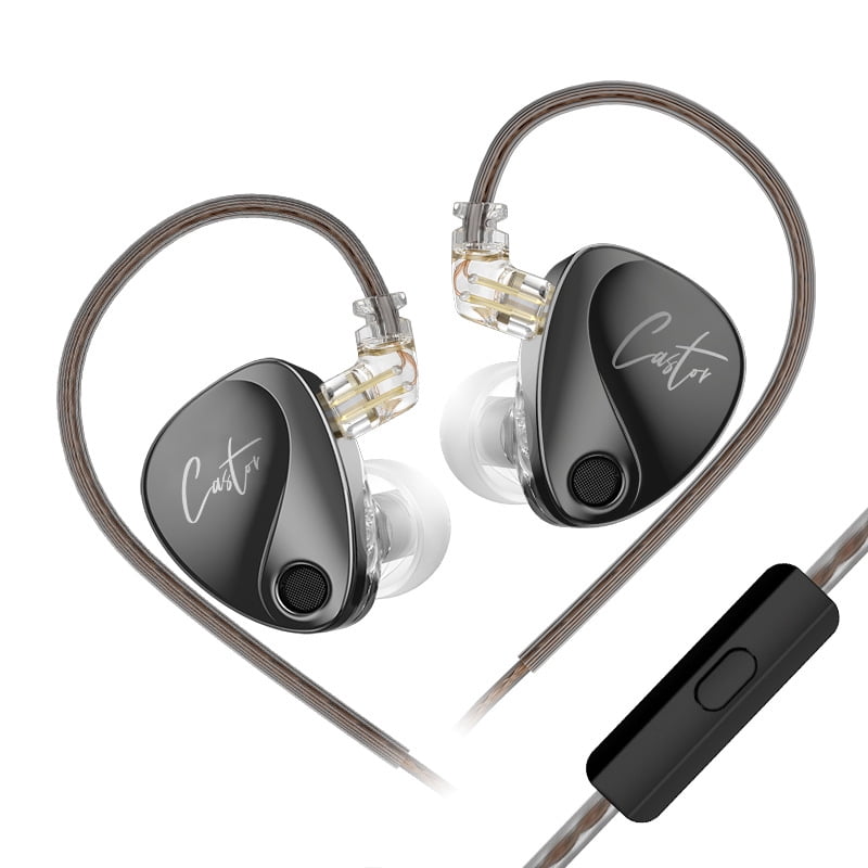Adjustable Double Moving Coil In-ear Headphones - Walmart.com