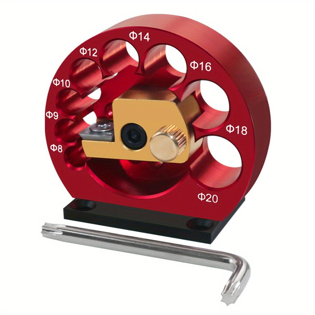 Adjustable Dowel Maker Jig 8mm-20mm with Metal Round Bar Round Tenon ...