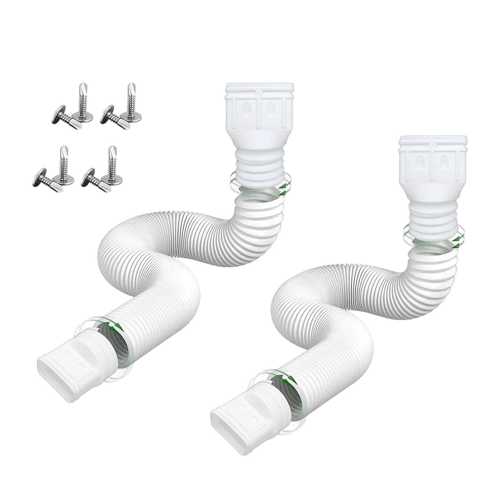 Adjustable Downspout Extension for Outdoor Flexible Corrugated Pipe ...