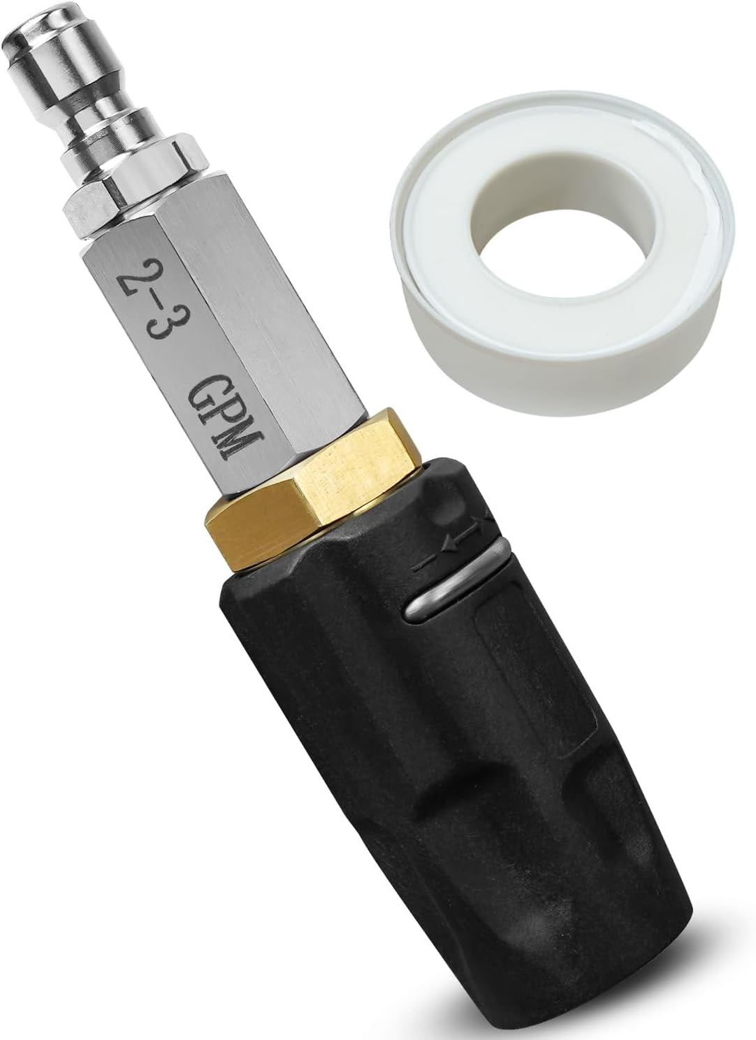 Adjustable Downstream Soft Wash Nozzle 2-3 GPM for Roof Exterior Wall ...