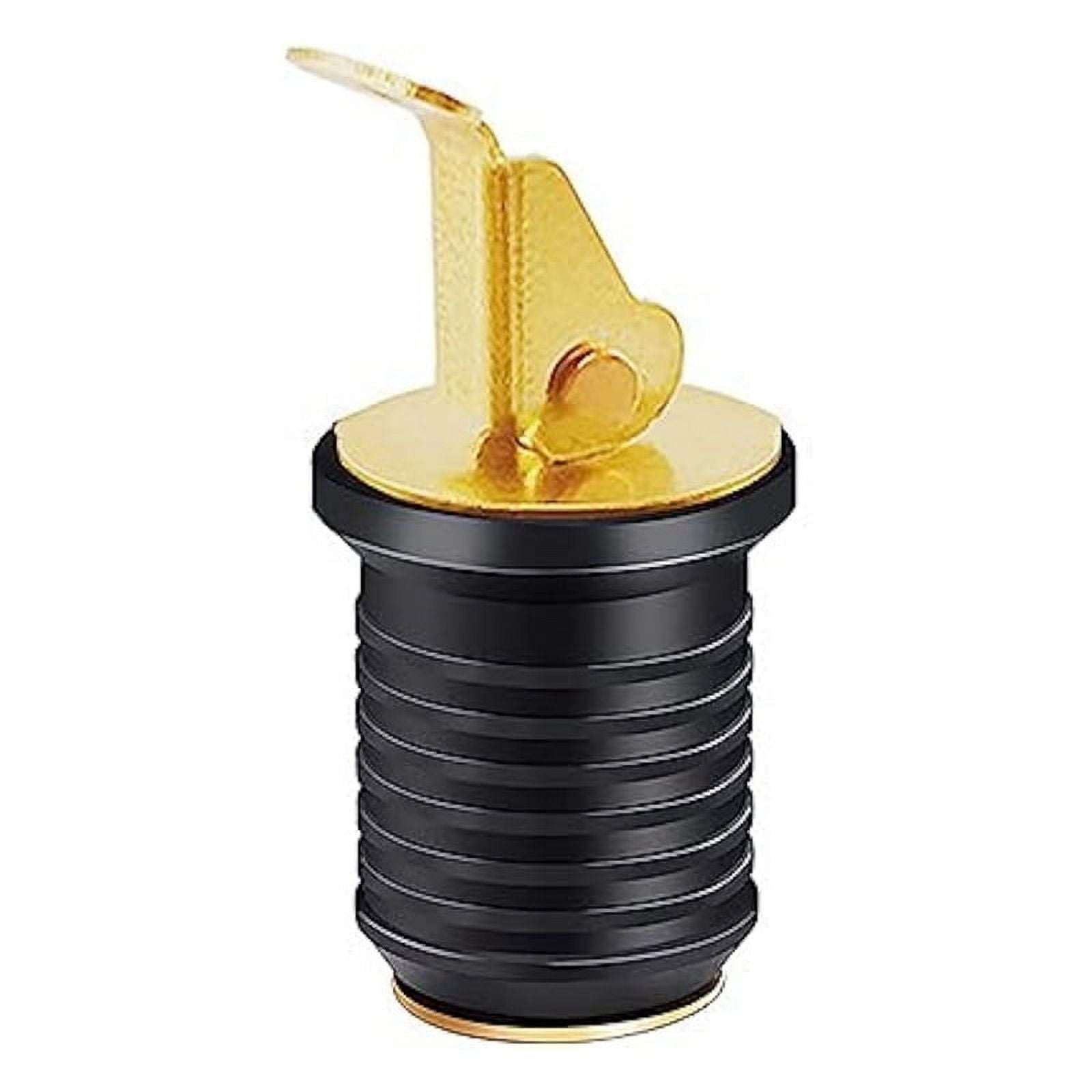 Adjustable Drain Plug with Snap Handle Brass Rubber Locking Drain Plug ...
