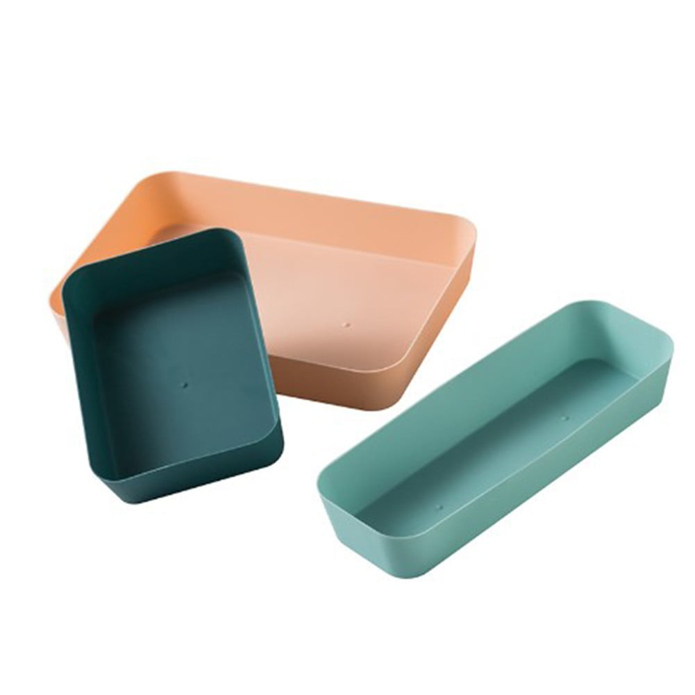 Adjustable Drawer Organizer Box Trays Make Up Cosmetics Sundries ...