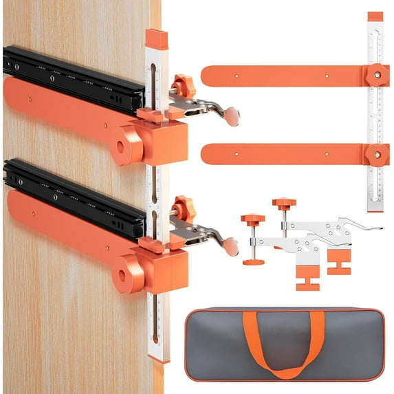Adjustable Drawer Slide Jig with Laser-Engraved Double Scale Markings ...