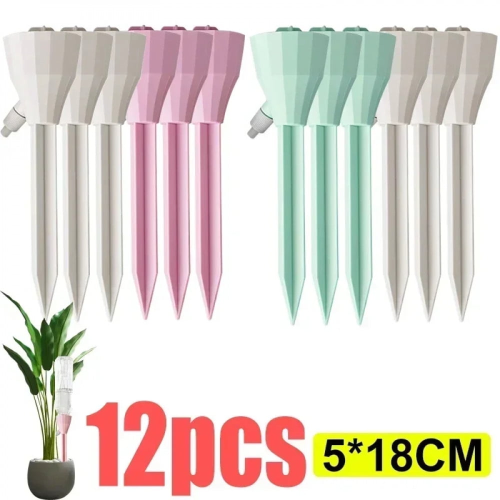 Adjustable Drip Irrigation System Automatic Self Watering Spikes Indoor ...