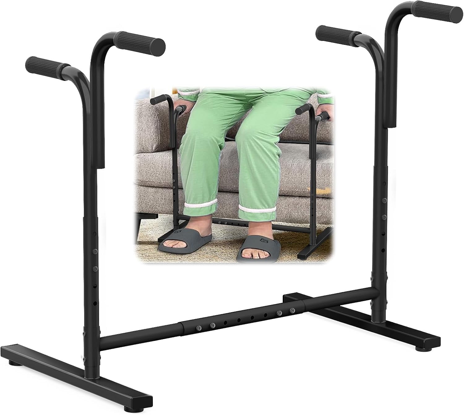 Adjustable Dual-Way Handles Couch Chair Stand Assist for Seniors ...