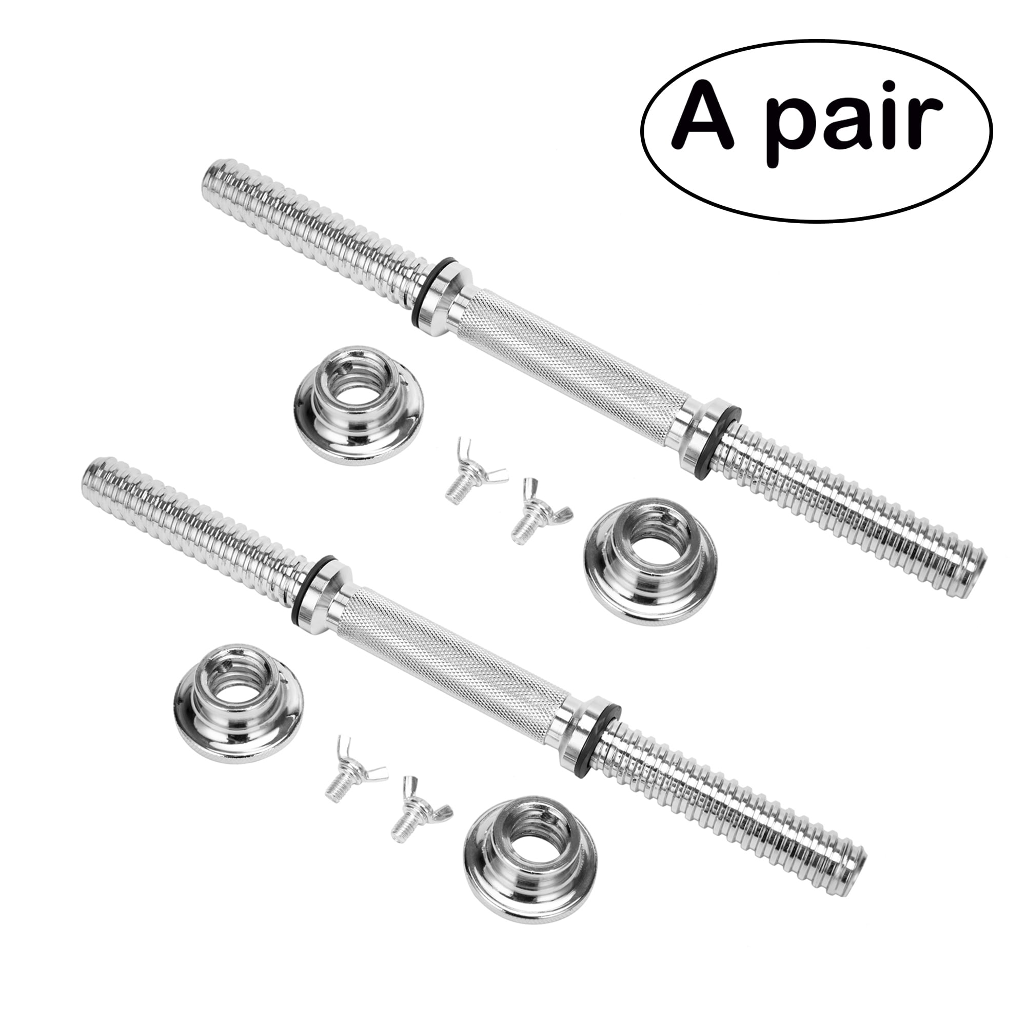 Adjustable Dumbbell Bar 1 inch (1Pairs ) Dumbbell Bars 20/17.7/13.7 ...