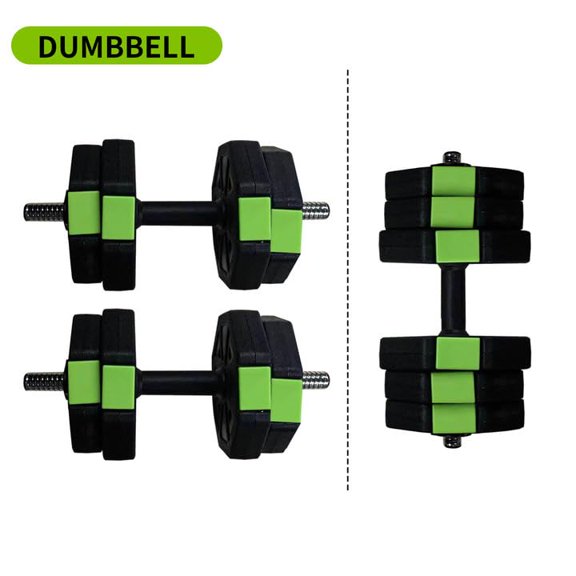 Yes4All 44 lbs Cement Adjustable Dumbbell - Walmart.com