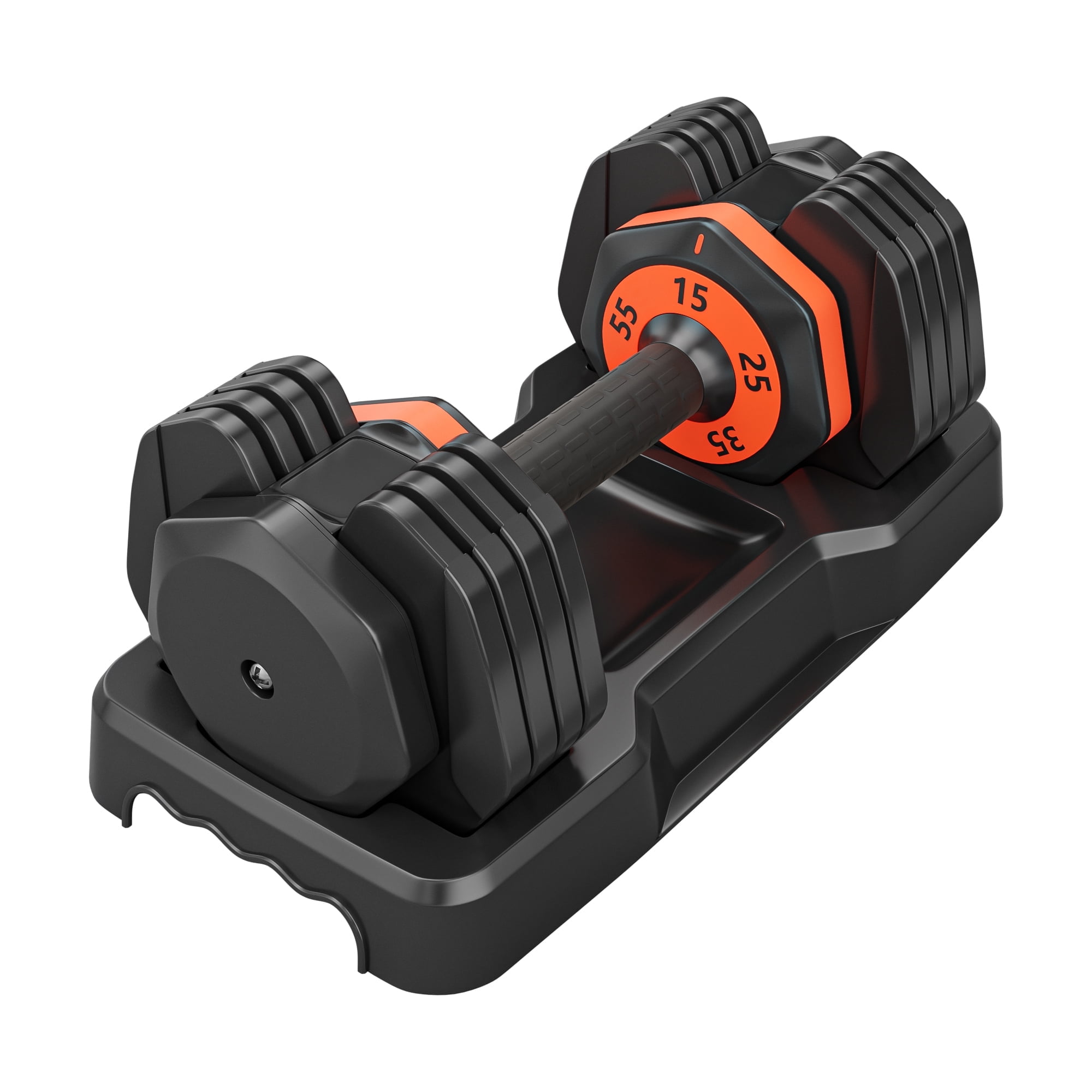 Adjustable Dumbbell Set, 5 in 1 Free Dumbbell for Men and Women, Black ...