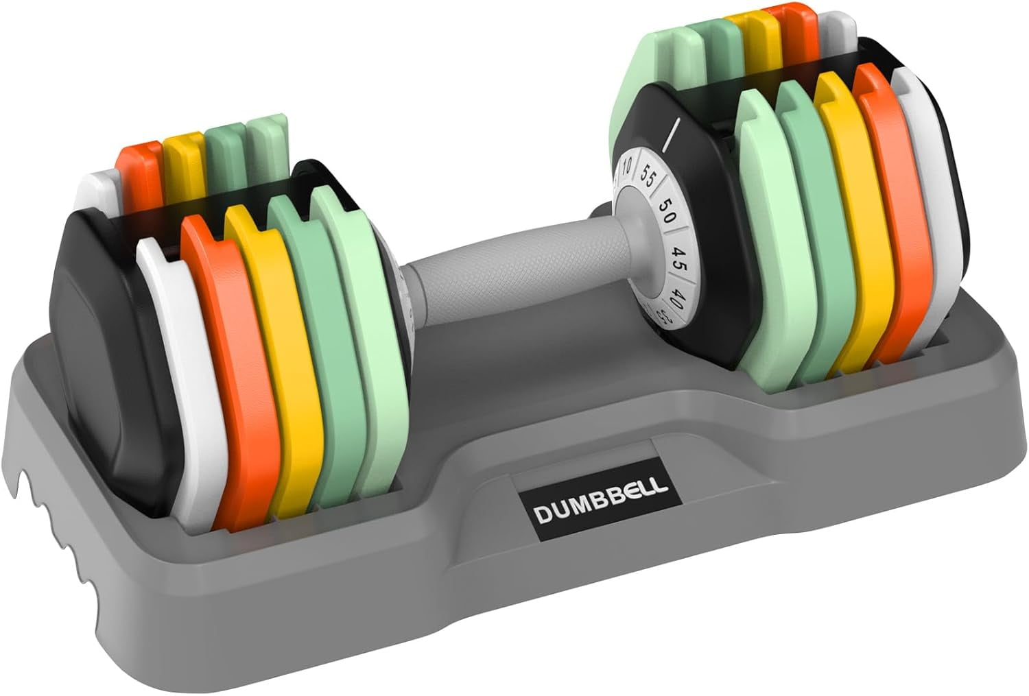 Adjustable Dumbbell Set for Home Workouts, Customizable Weight Options ...