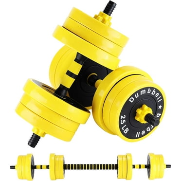 15LB 20LB 50LB Adjustable Dumbbell Set Free Weights Dumbbells Set for ...