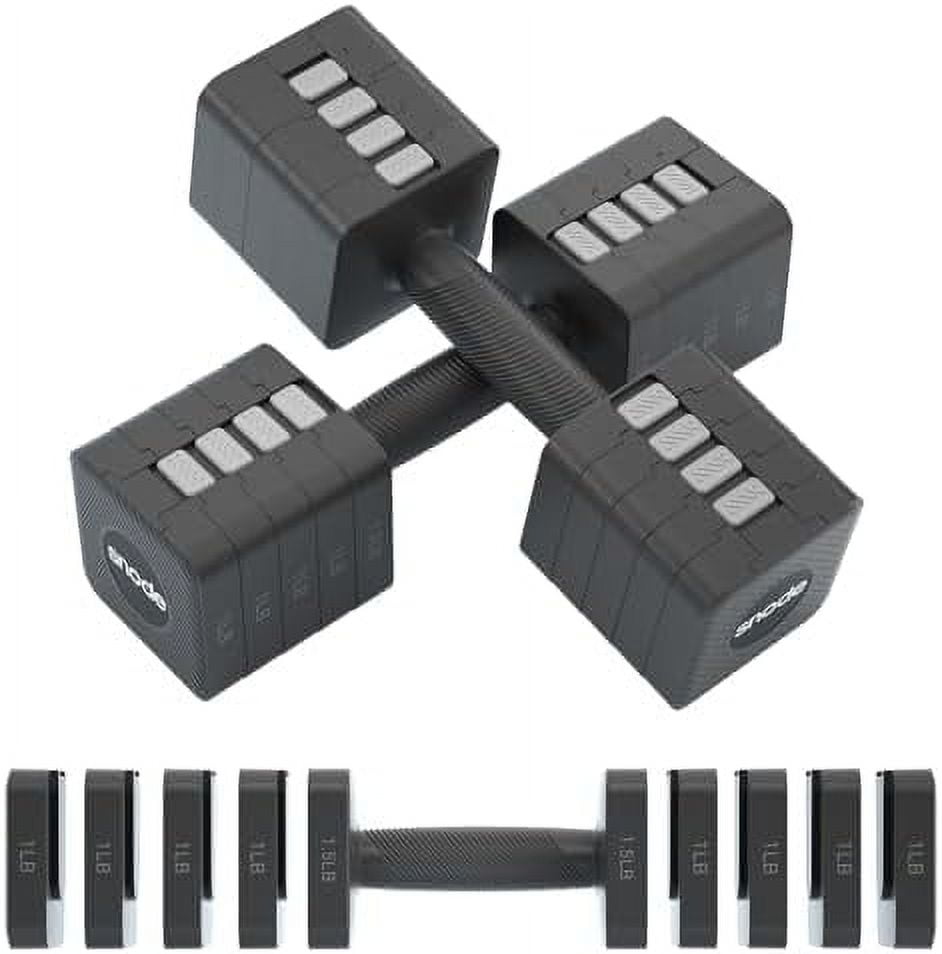Adjustable Dumbbell Sets, Hand Weights Set - Each Dumbbell with ...