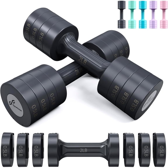Yes4All 44 lbs Cement Adjustable Dumbbell - Walmart.com