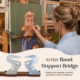 Adjustable Easel Hand Rest Support Bar, Artist Hand Support Bridge ...